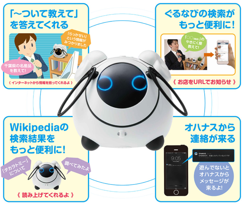 【会話ロボット】オハナスの値段、機能、購入方法、メリット、デメリット、口コミは？ | 【介護】高齢者・老人向けの話し相手・会話ロボットまとめ